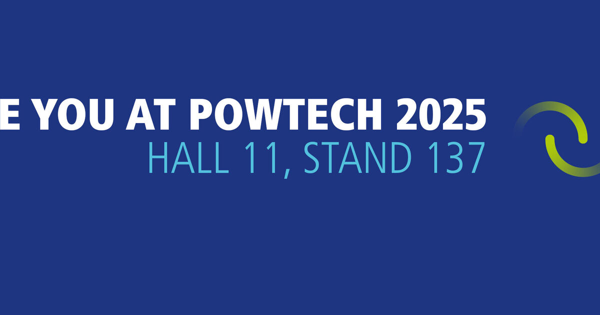 POWTECH 2025: Wir sind dabei!